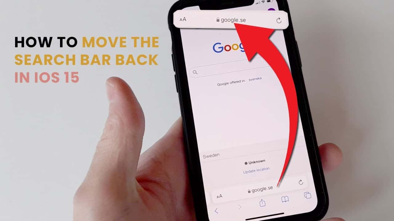  How To Move Search Bar On IPhone AppleRepo